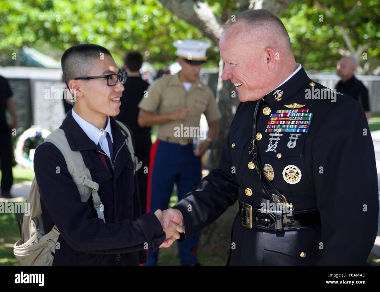 Lt. Gen. Lawrence D. Nicholson, the Commanding General of III Marine ...