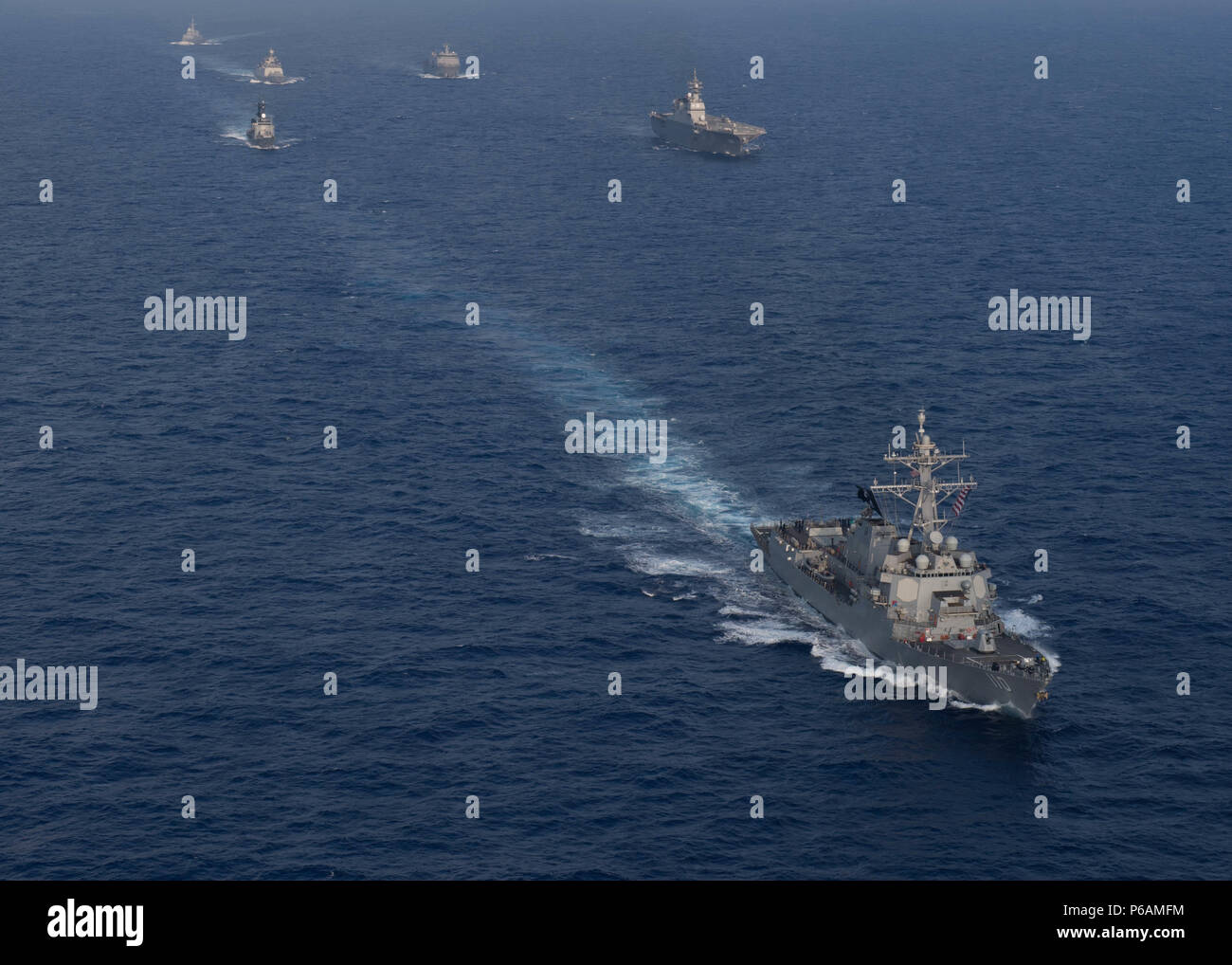 180623-N-ND356-0291 PACIFIC OCEAN (June 23, 2018) U.S. Navy guided ...