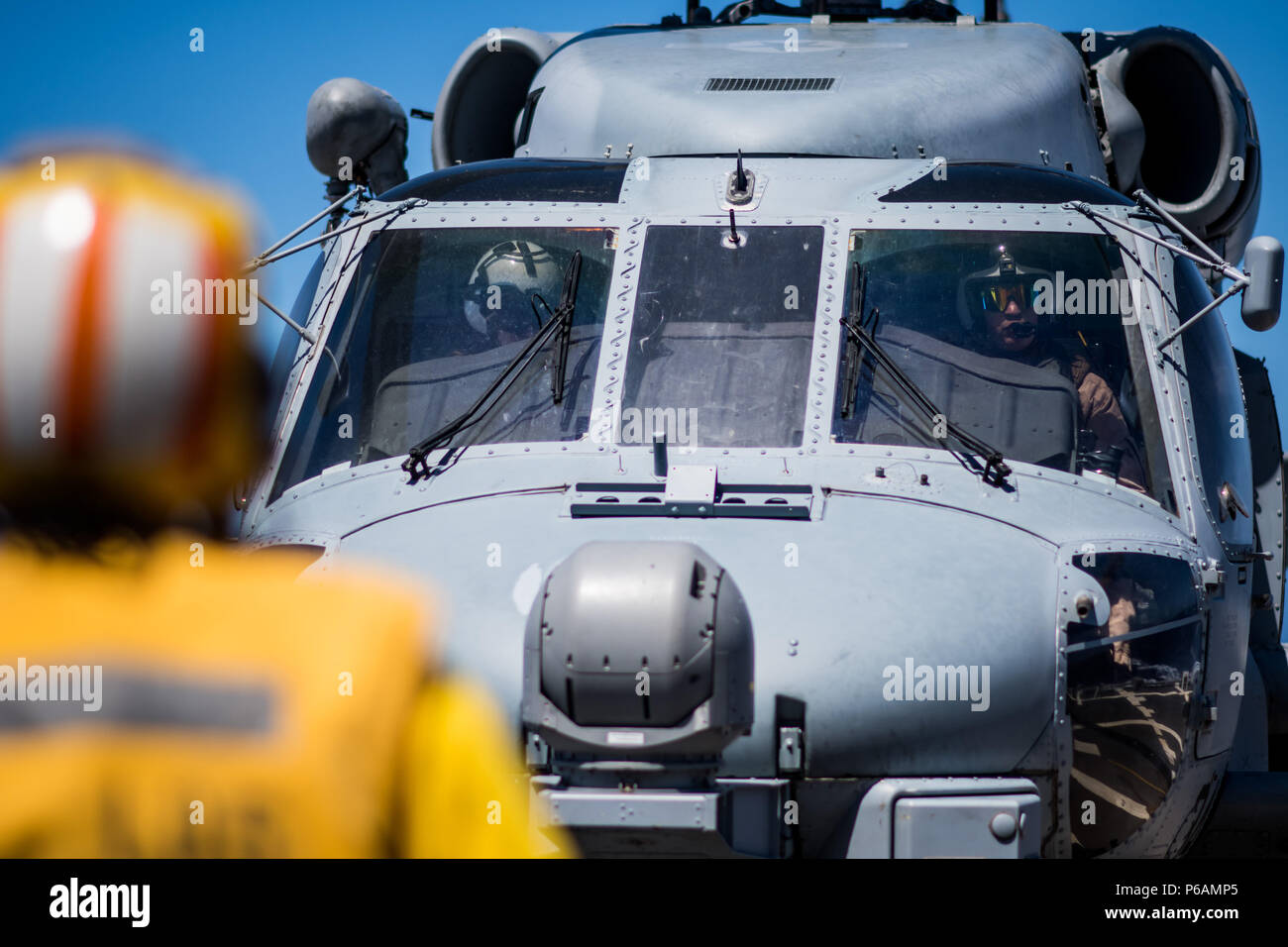 180623-N-LI768-1058 PACIFIC OCEAN (June 23, 2018) – Pilots assigned to ...