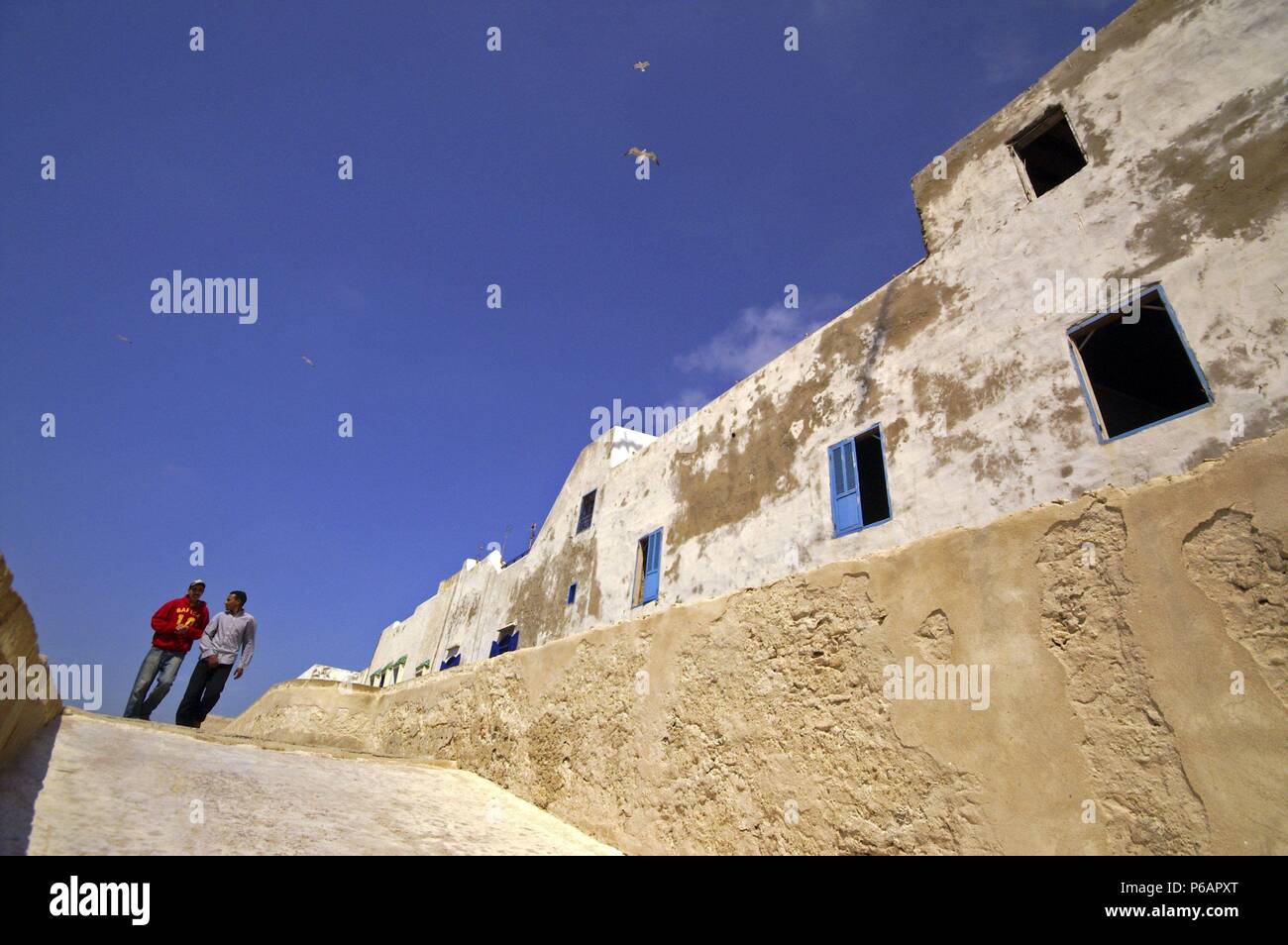 Muralla portuguesa(s.XVIII).Essaouira (mogador). Costa Atlantica ...