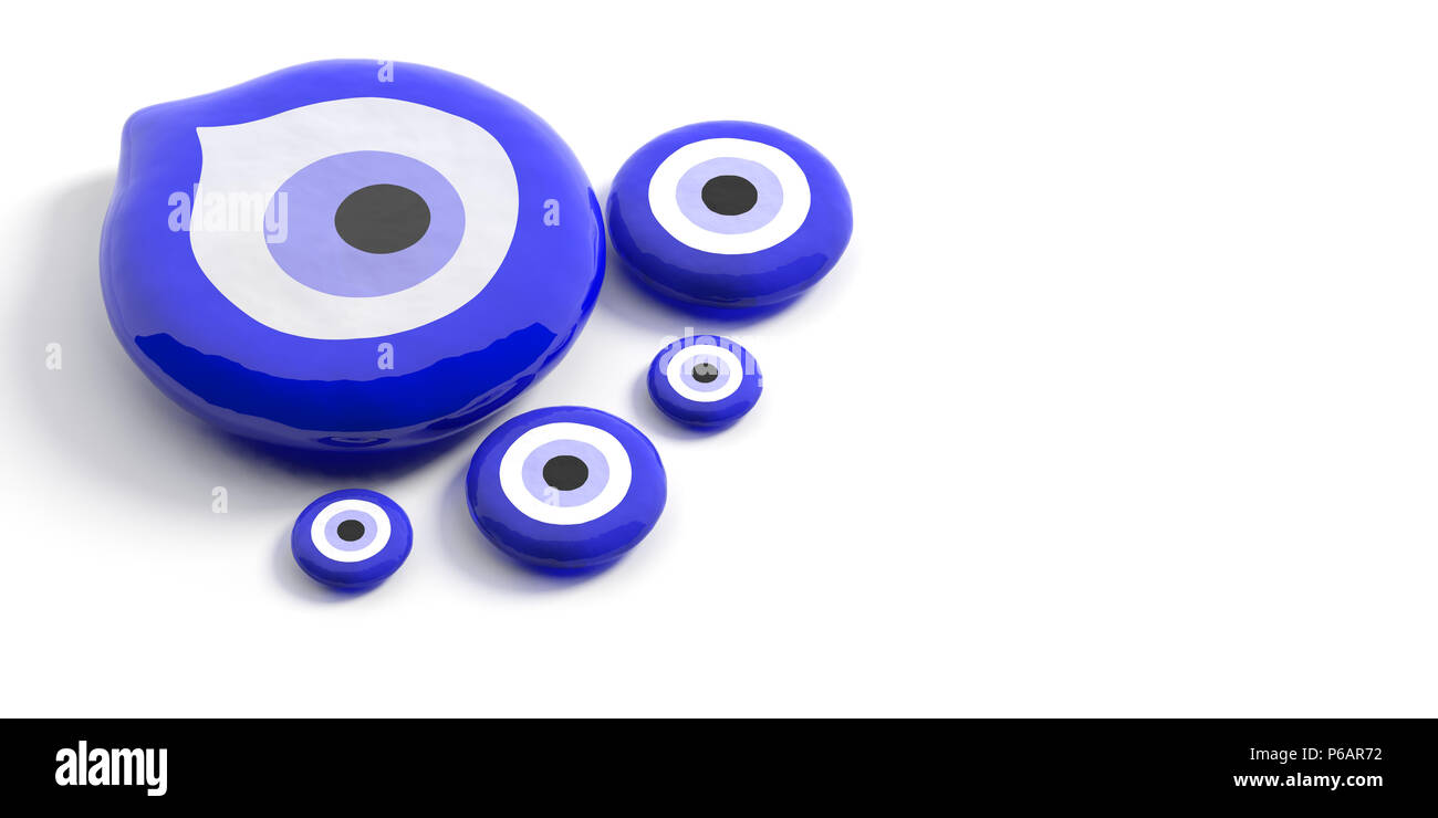 Evil turkish eye amulet, in miscellaneous sizes, protection from bad ...