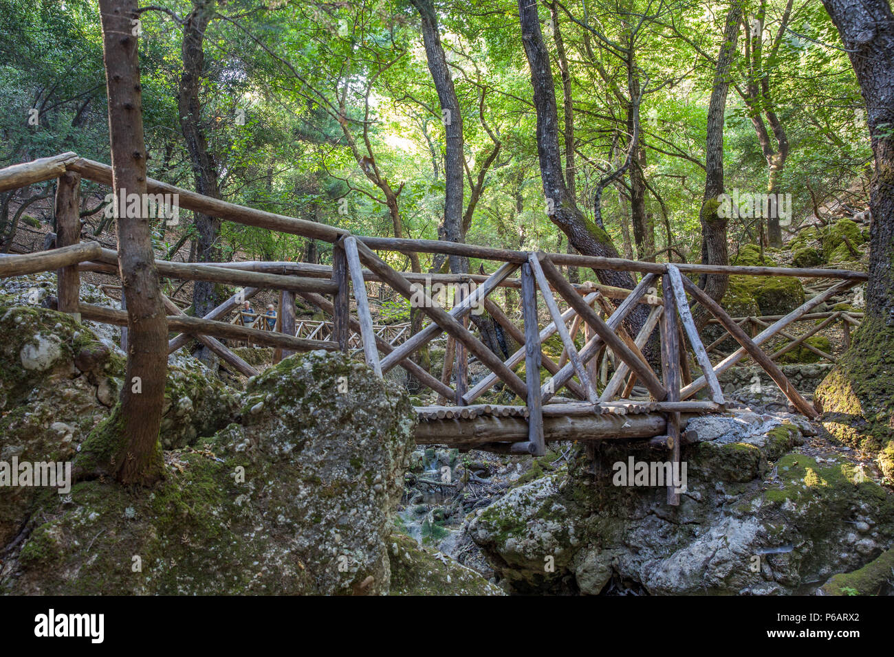 The Valley of the Butterflies Peta Loudhes Rhodes Greece Europe Stock ...