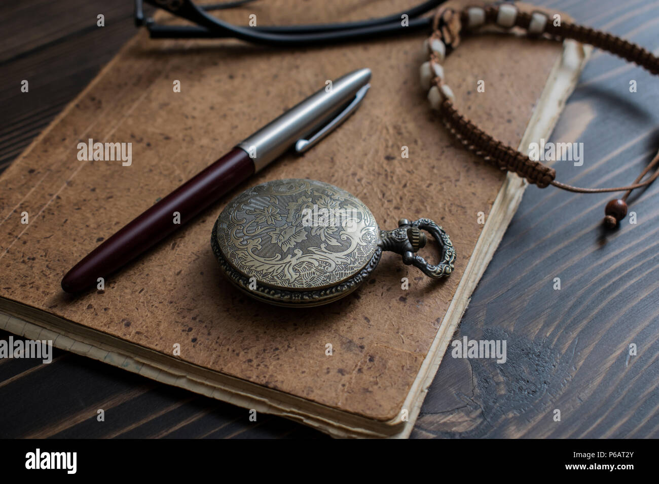 Vintage diary hi-res stock photography and images - Alamy