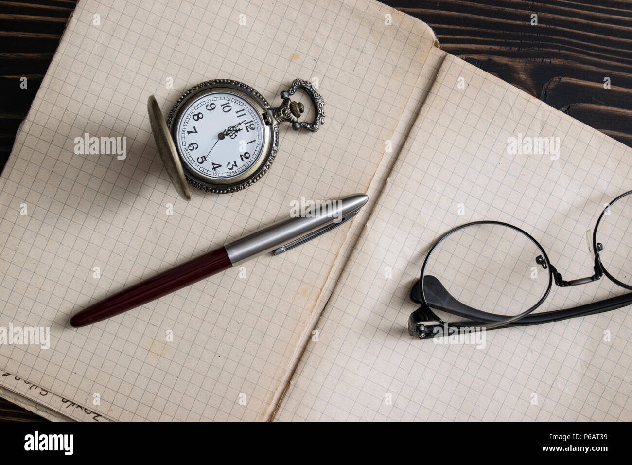 Old diary hi-res stock photography and images - Alamy