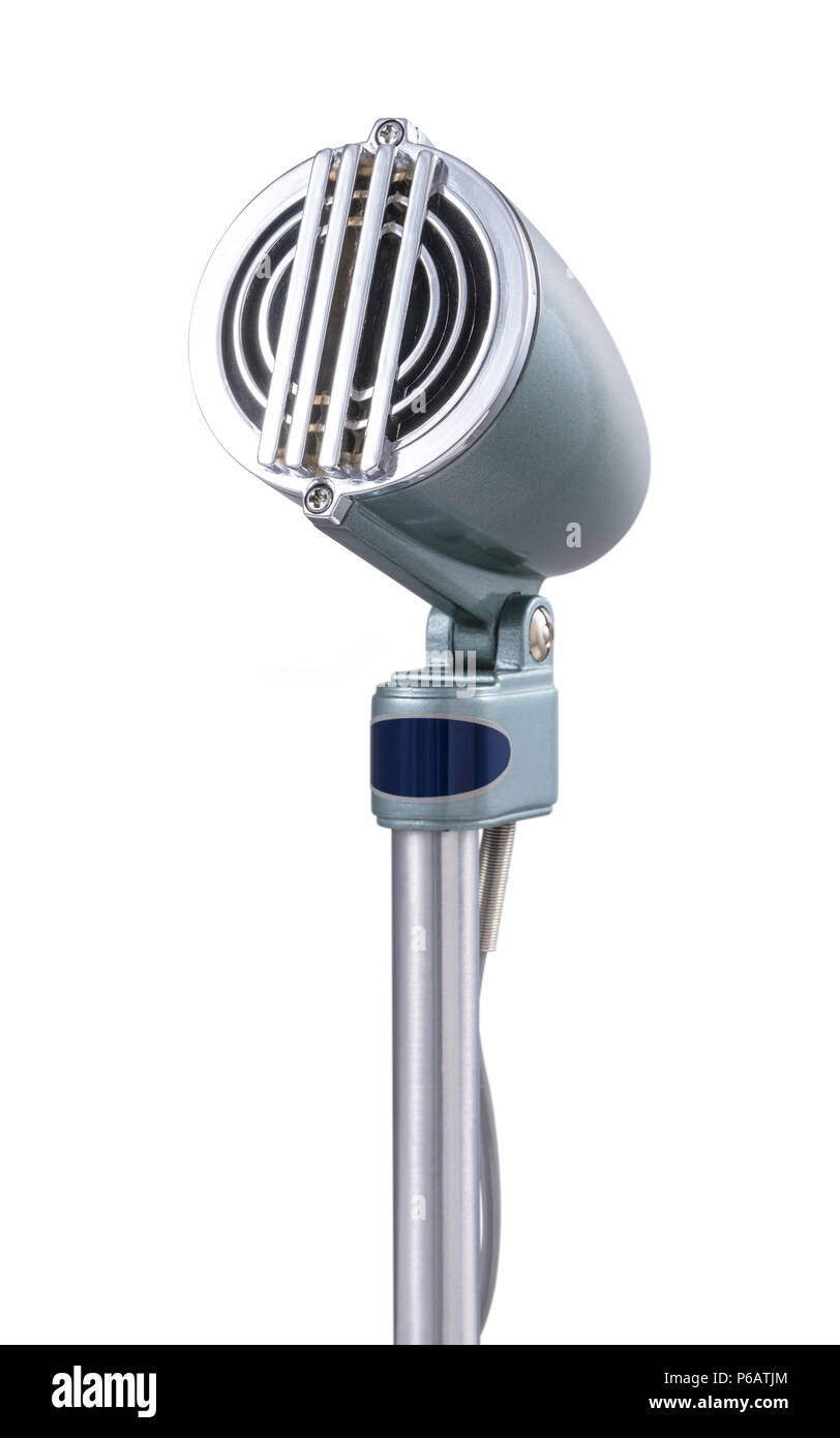 Calrad 400C vintage microphone Stock Photo - Alamy