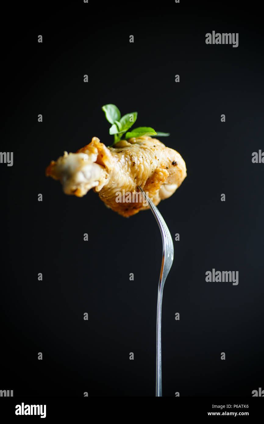 Chicken roasted parts hi-res stock photography and images - Alamy