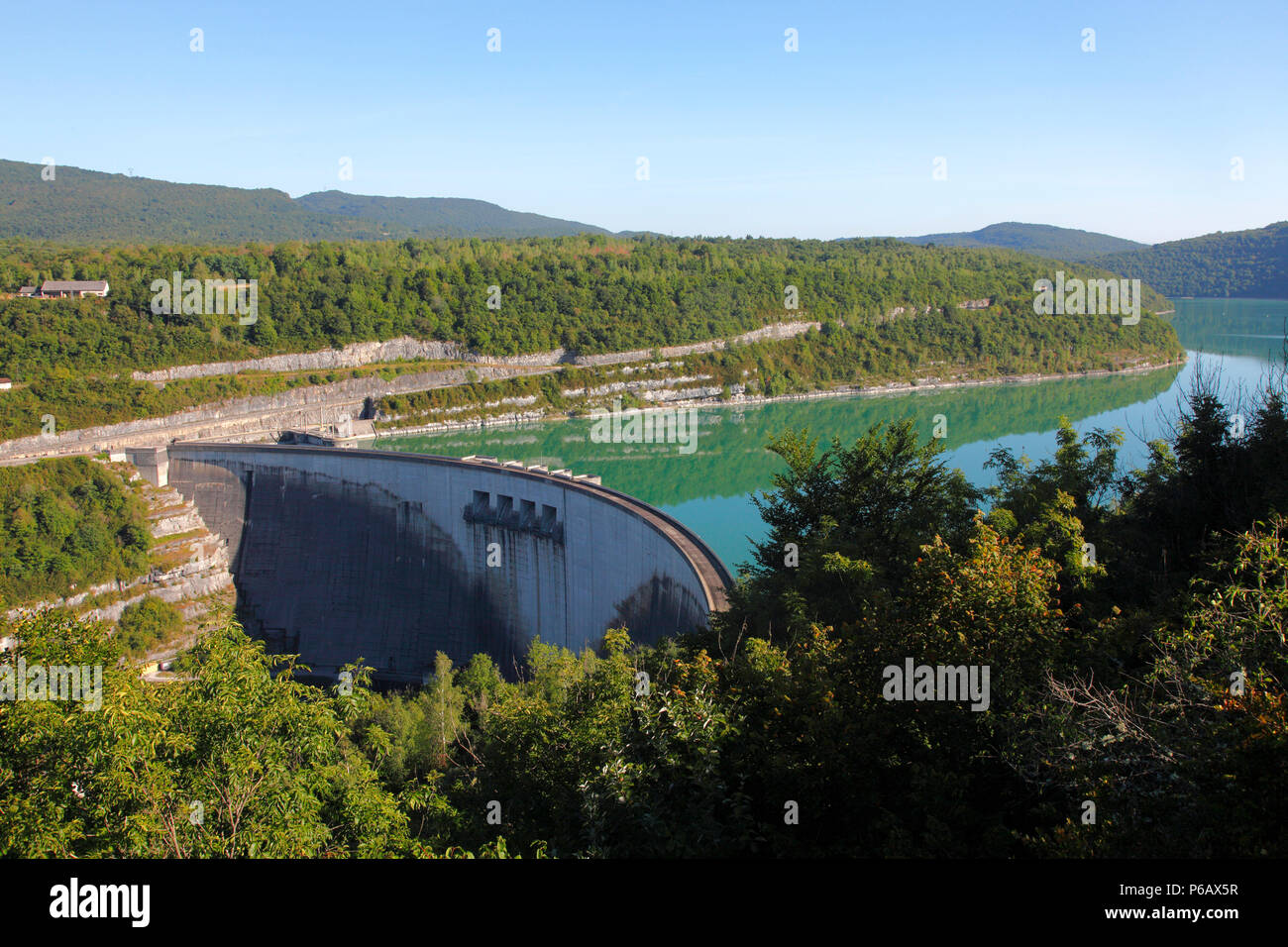 Lake vouglans hi-res stock photography and images - Alamy