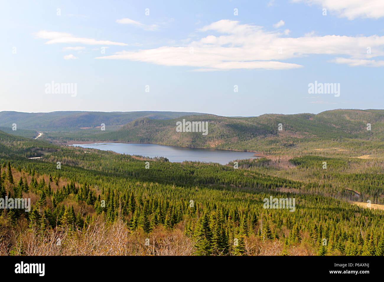 Canada labrador lake landscape hi-res stock photography and images - Alamy