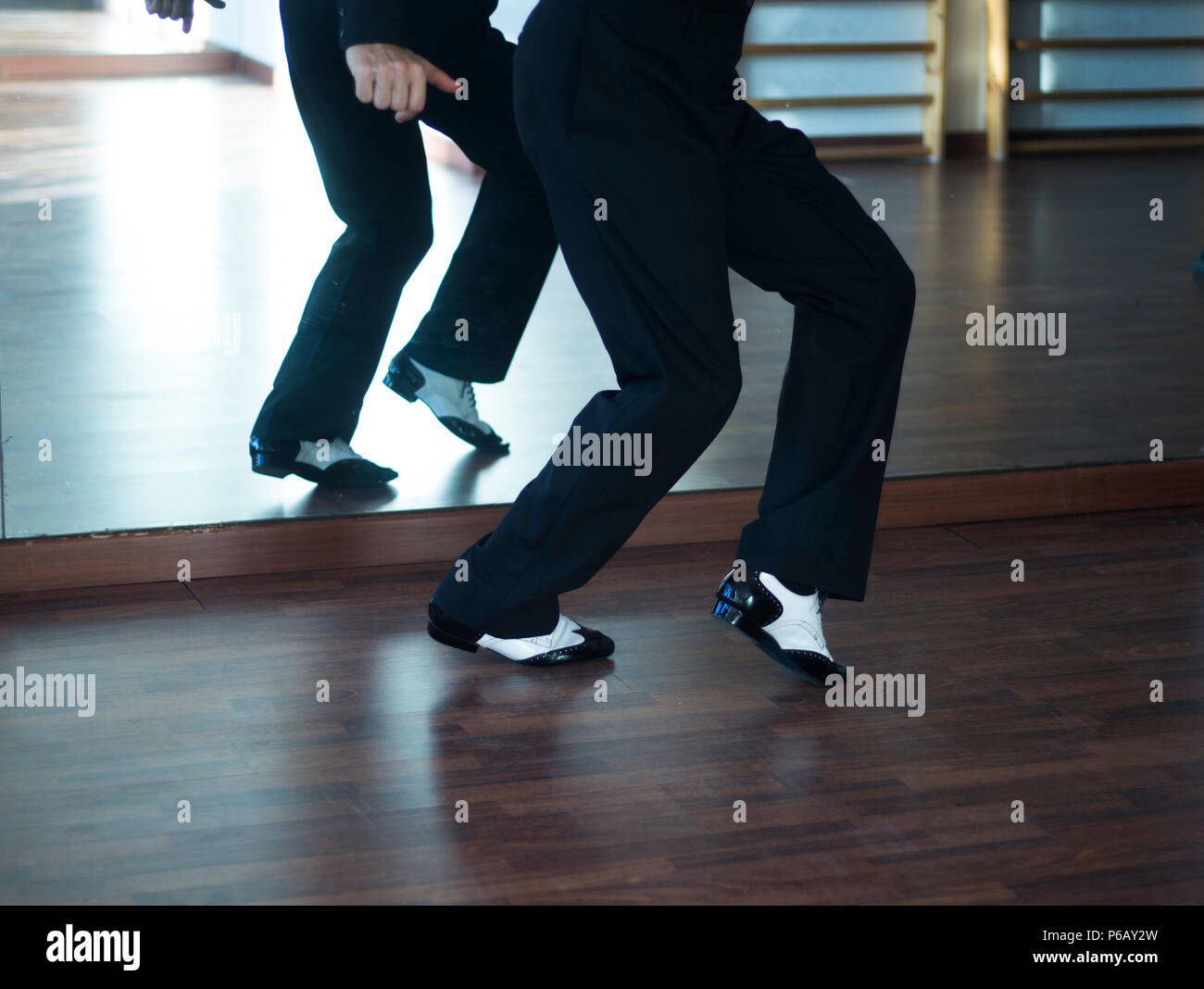 Male ballroom dance salsa dancer instructors man dancing in shcool ...