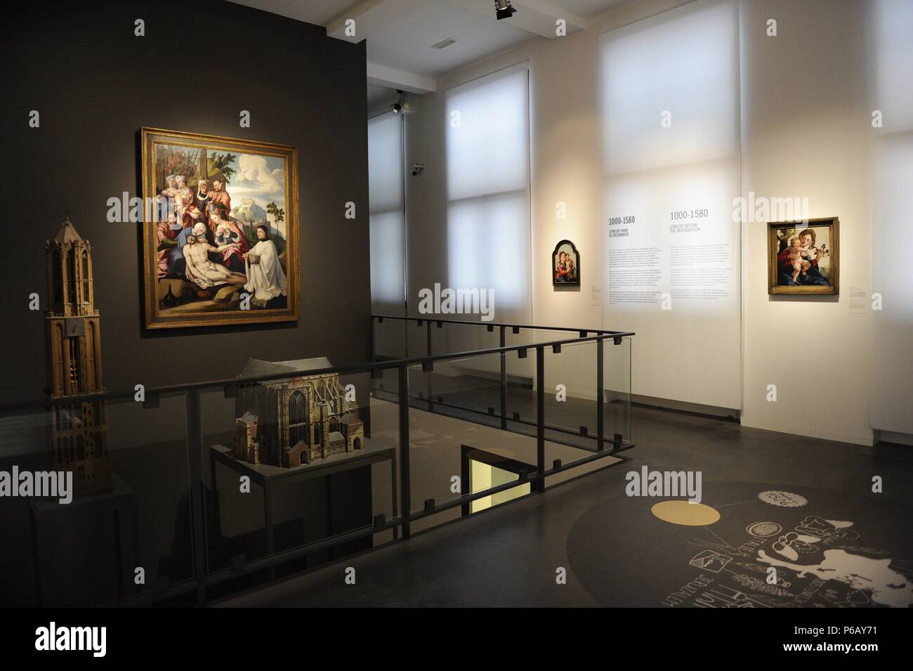 Netherlands. Utrecht. Centraal Museum. Interior Stock Photo - Alamy