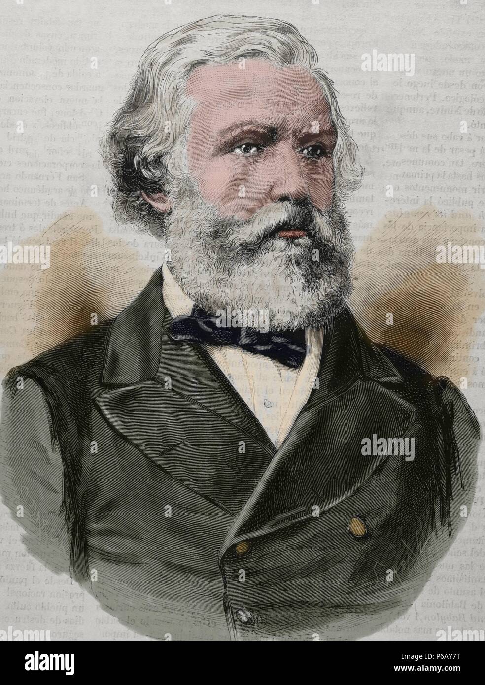 Austen Henry Layard (1817-1894). English traveller, archaeologist ...