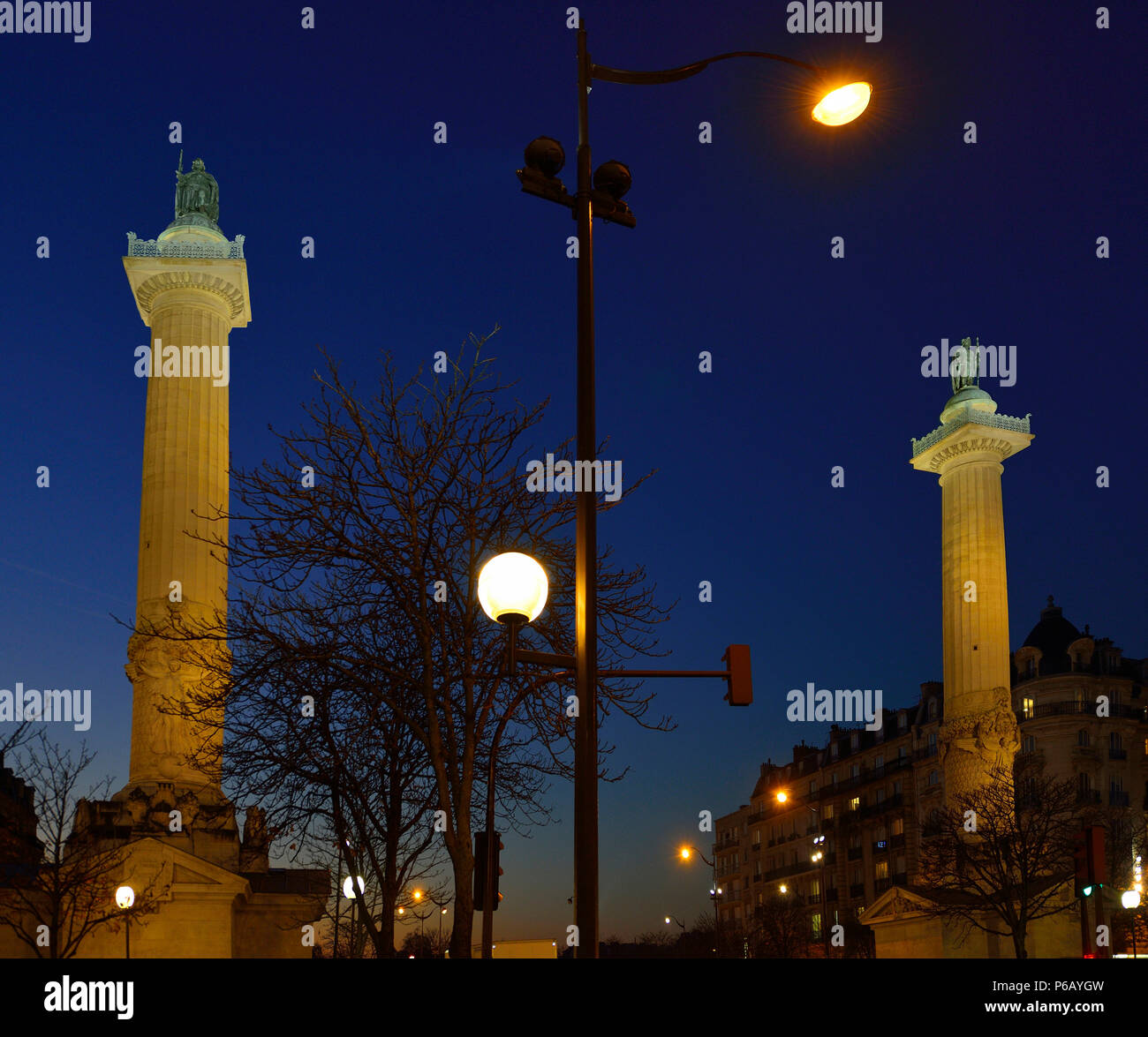 Europe, France, Place de la Nation in Paris Stock Photo - Alamy