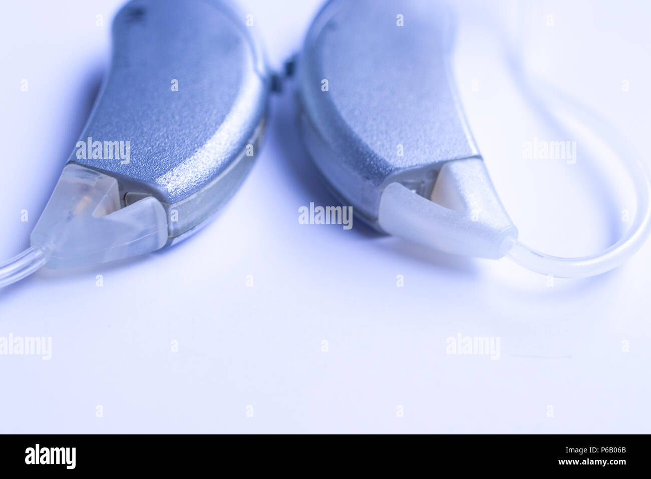 Digital modern technology hearing aid device to help the deaf and har ...