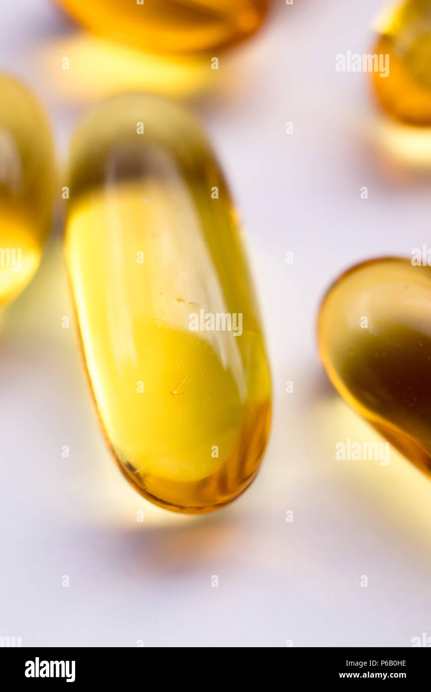 Cod fish liver oil capsules vitamin and mineral health and healthy ...