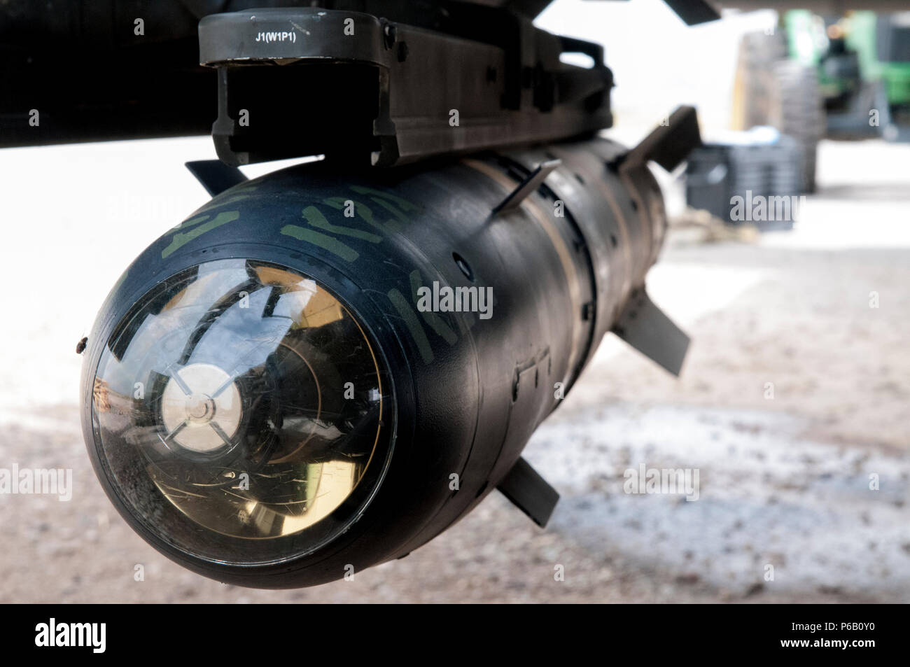 An AH-64 Apache helicopter with 1st Battalion, 10th Aviation Regiment ...