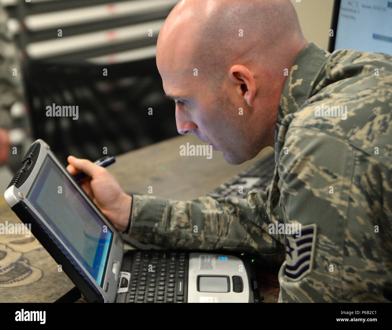 Tech. Sgt. Bryan, 432nd Maintenance Group technical order distribution ...