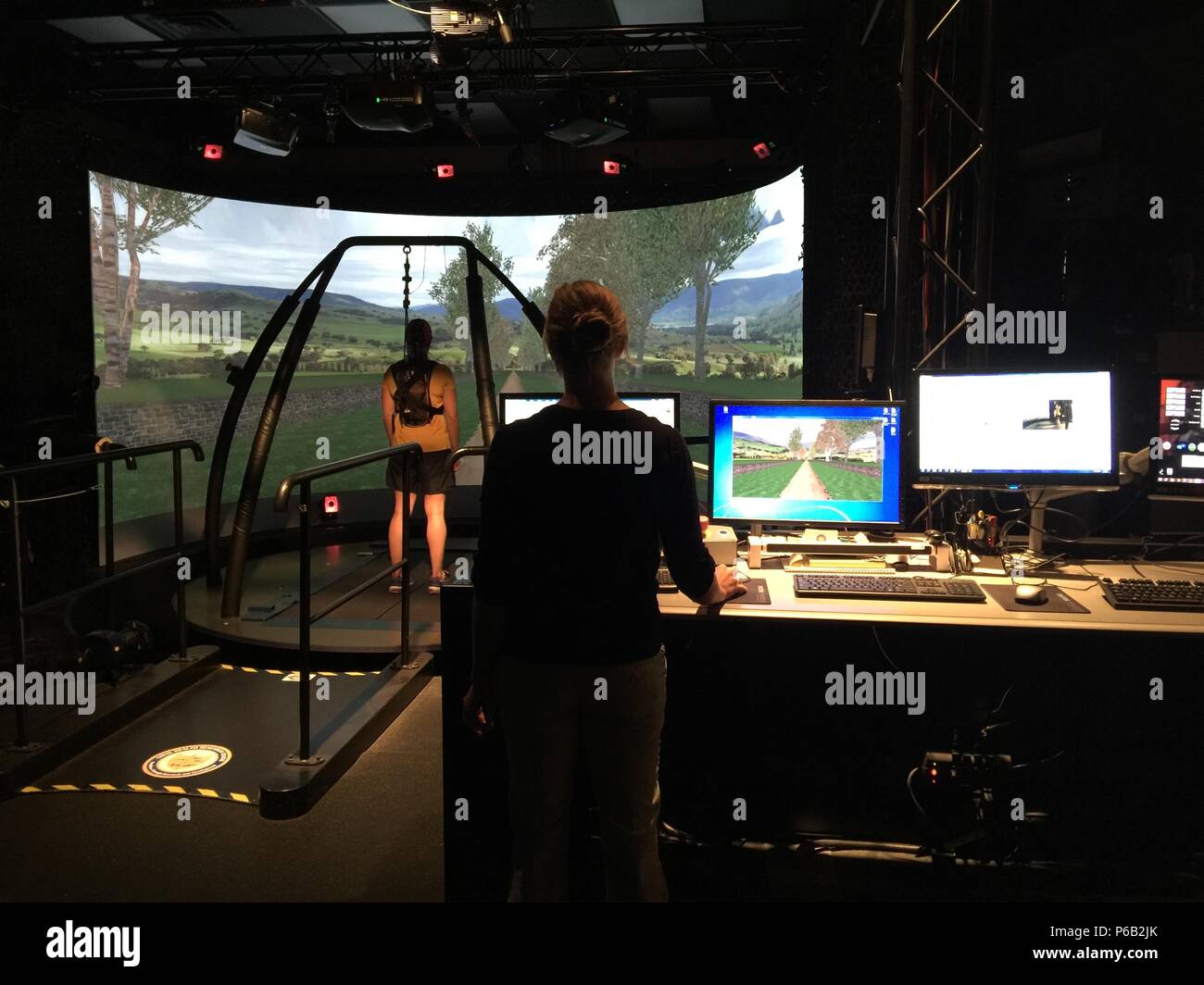 Computer assisted rehabilitation environment hi-res stock photography ...