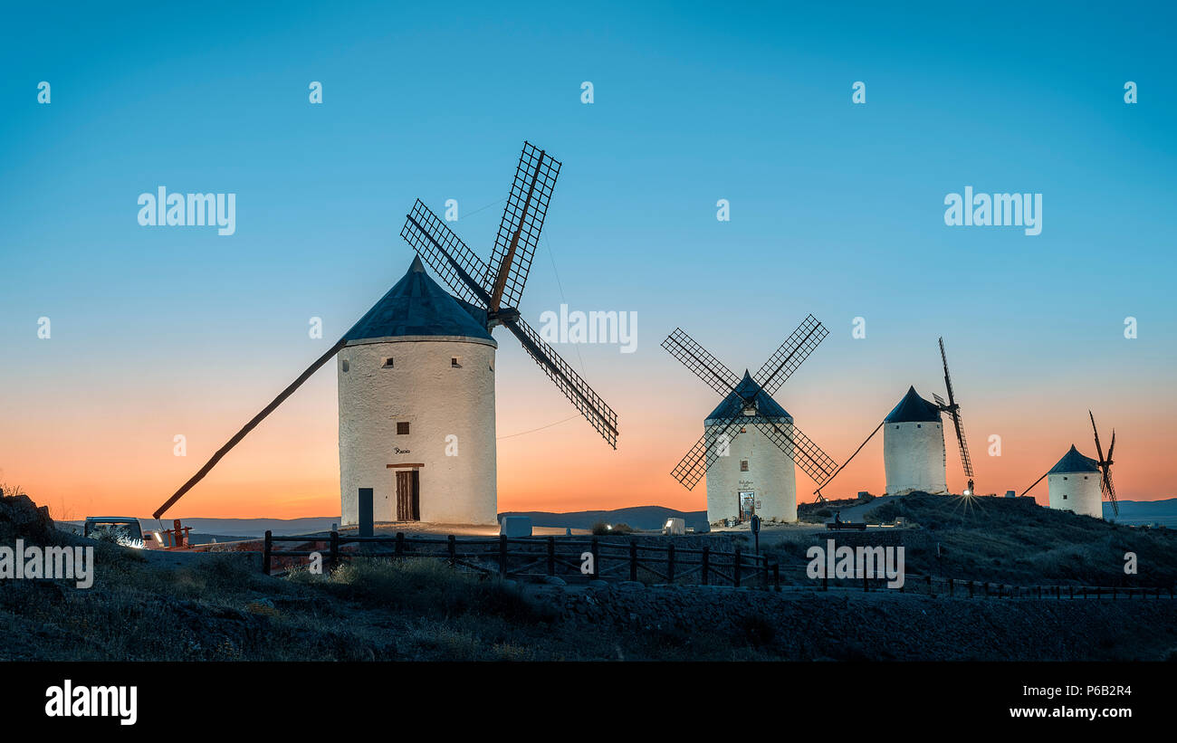 Spain windmill monument hi-res stock photography and images - Alamy