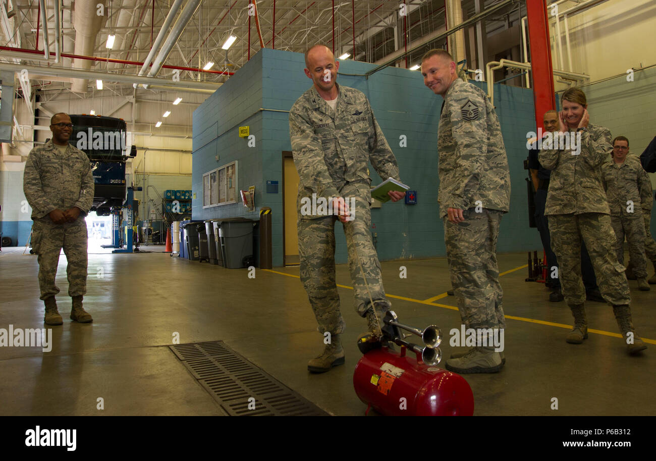 Col. John Teichert, 11th Wing and Joint Base Andrews commander, sounds ...