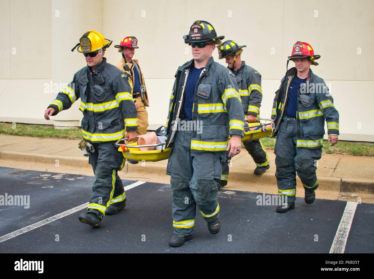 Maxwell AFB, AL - Maxwell Air Force Base conducts a tornado base ...