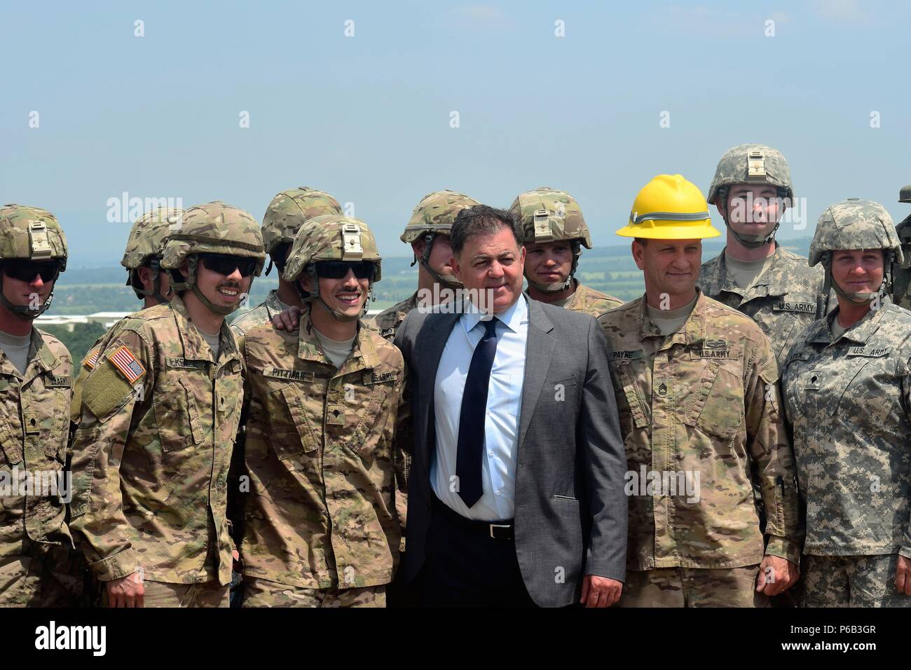 Soldiers from 168th engineer brigade hi-res stock photography and ...