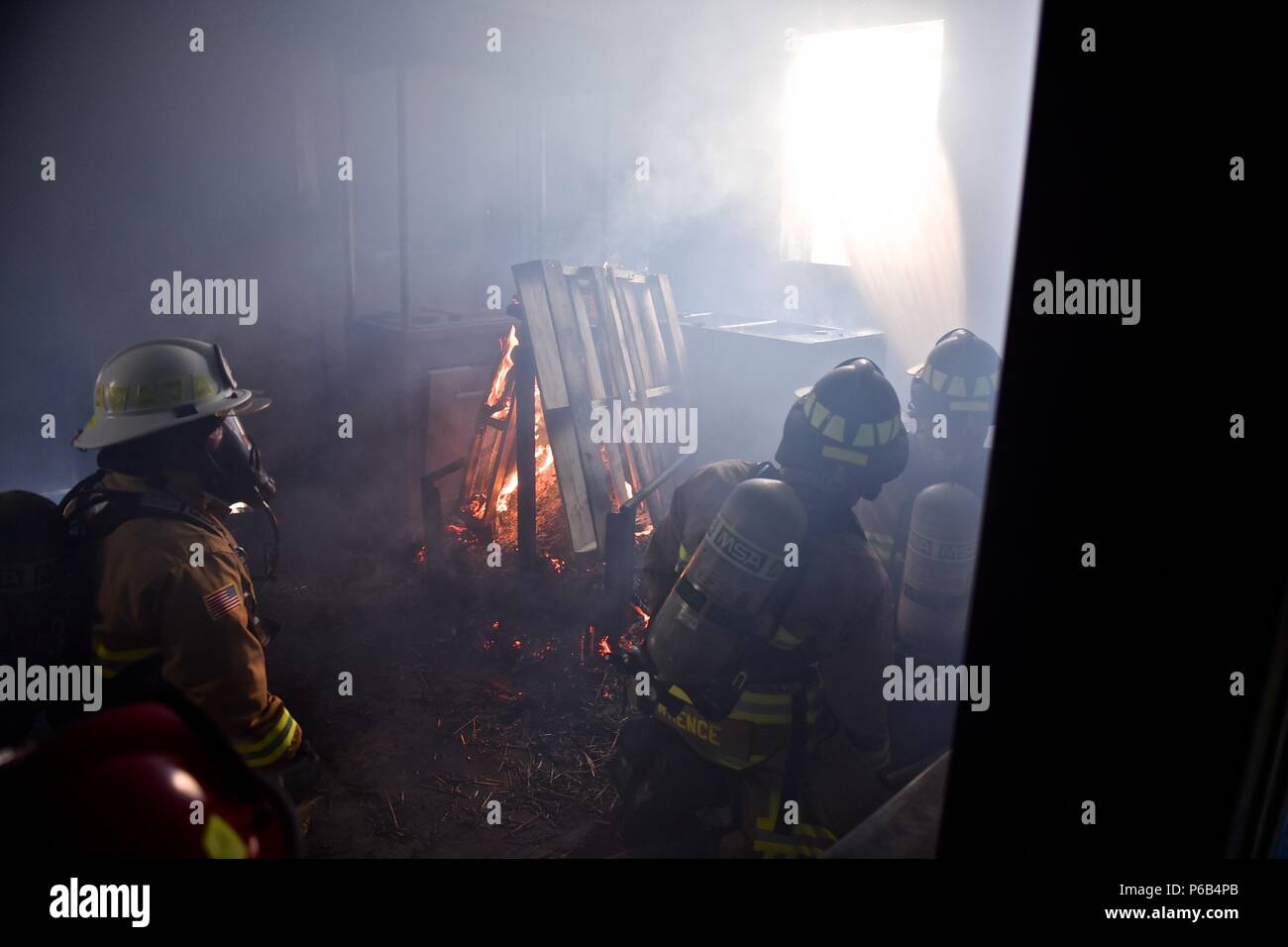 932nd Airlift Wing Civil Engineer Squadron firefighters, with help from ...