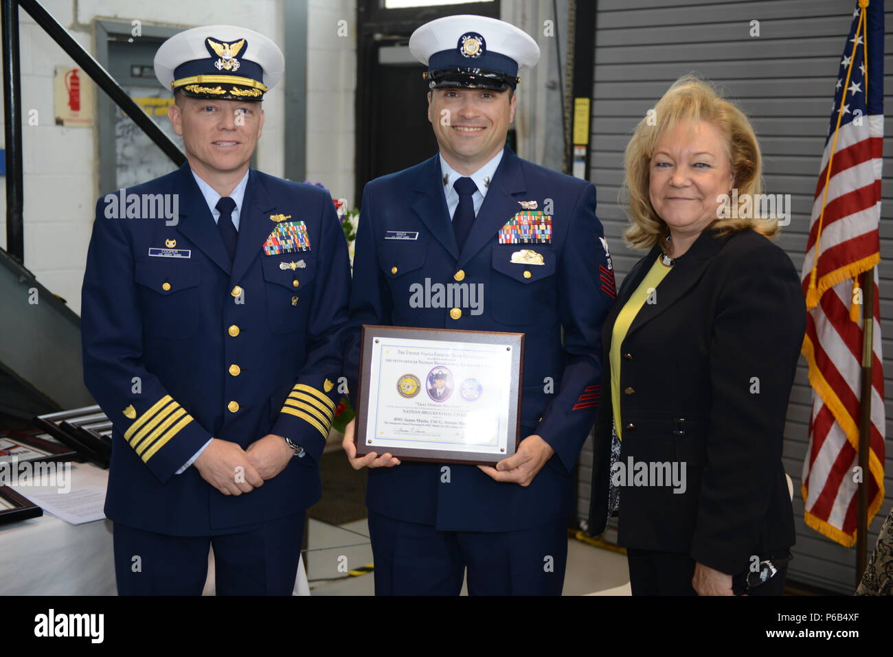 Capt. Benjamin Cooper, the commander of Coast Guard Sector Delaware Bay ...