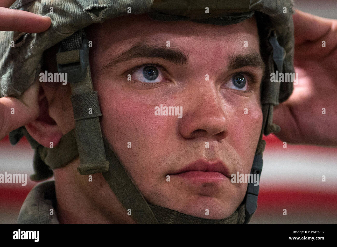 U.S. Army Alaska Specialist Gary Ballard, a cavalry scout assigned to ...