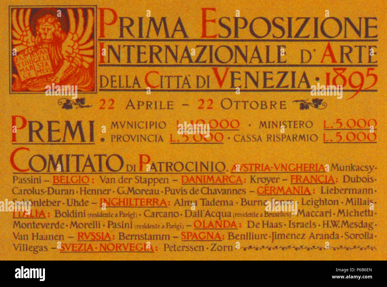 1895 poster hi-res stock photography and images - Alamy