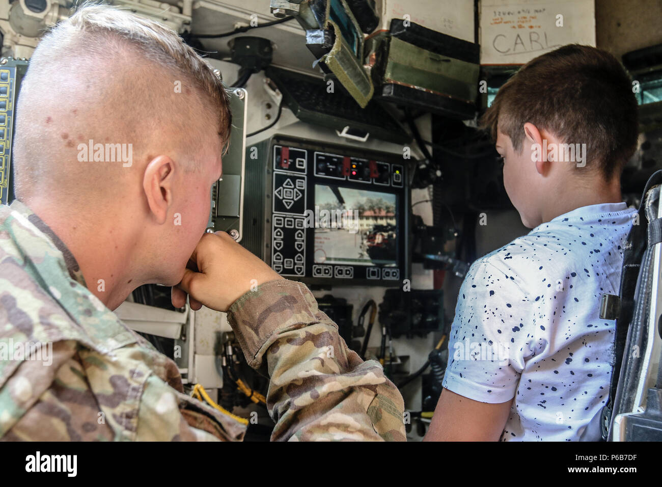 Pfc. Bryce Conner (left), a Soldotna, Alaska native and a infantryman ...