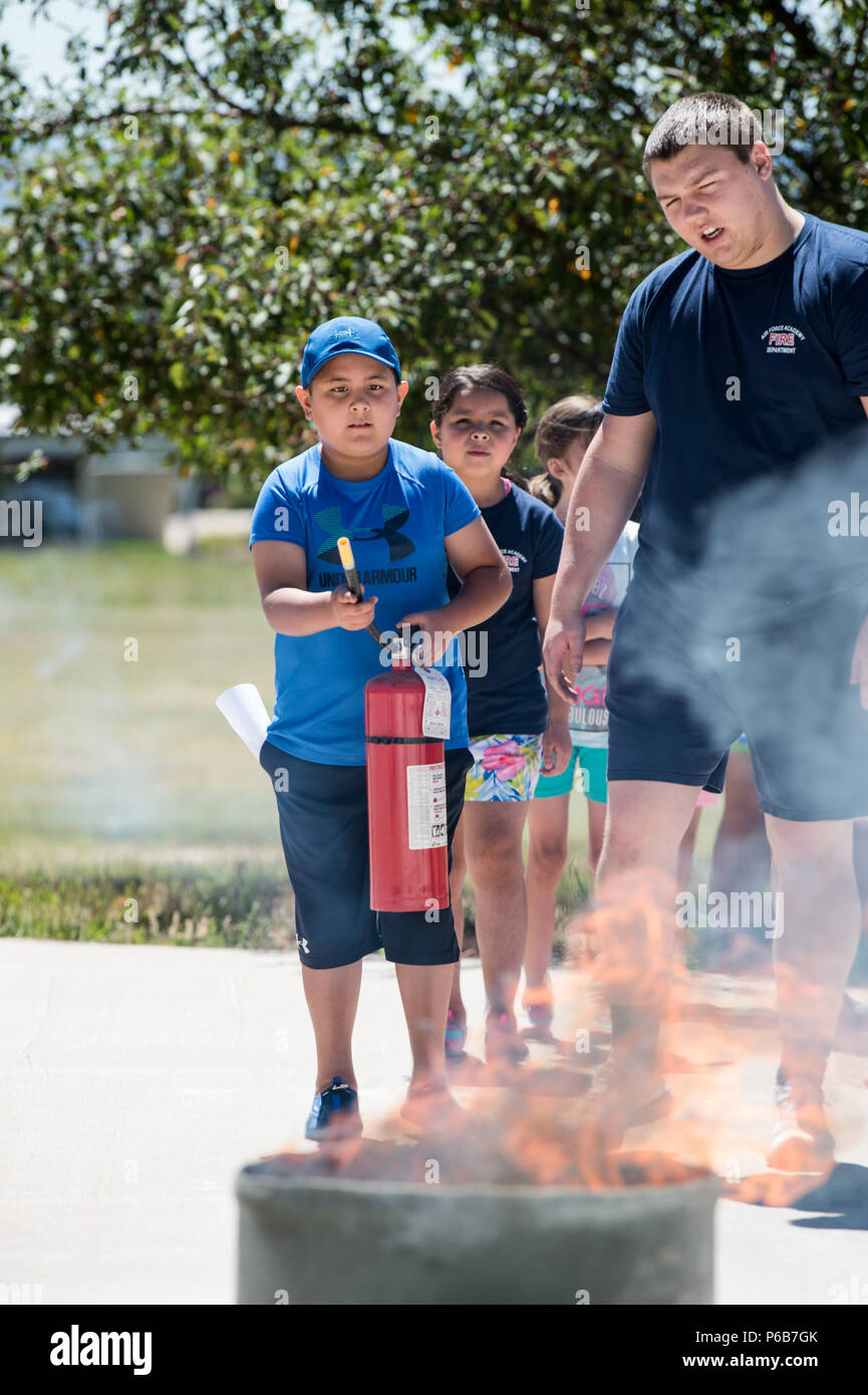U.S. Air Force Academy -- U.S. Air Force Academy firefighters conduct ...
