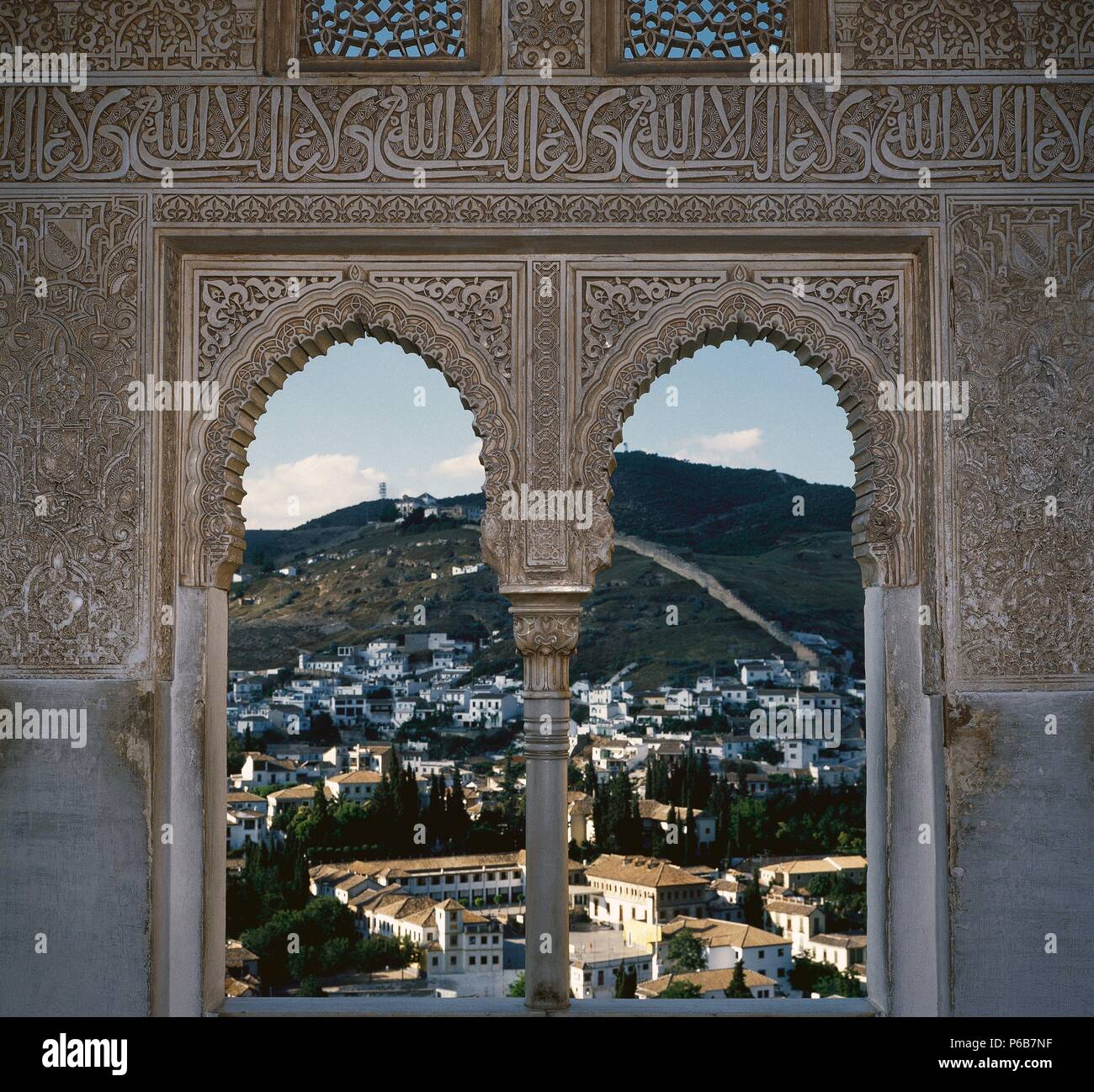 Spain. Granada. The Palace of the Generalife. 12th-14th century. Muslim ...