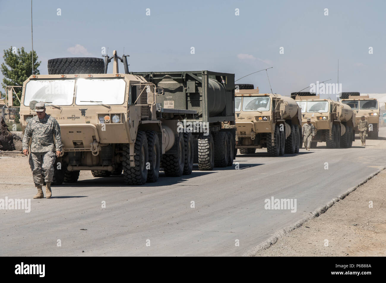 Soldiers with the 1-163rd Combined Arms Battalion, Montana Army ...