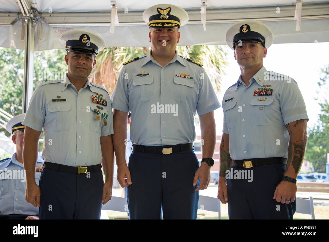 Senior Chief Petty Officer Brian Martin assumes command of Coast Guard ...