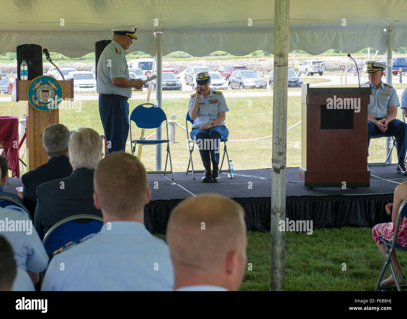Captain Kristen S. Sareault, USPHS, retires from active duty at USCG ...