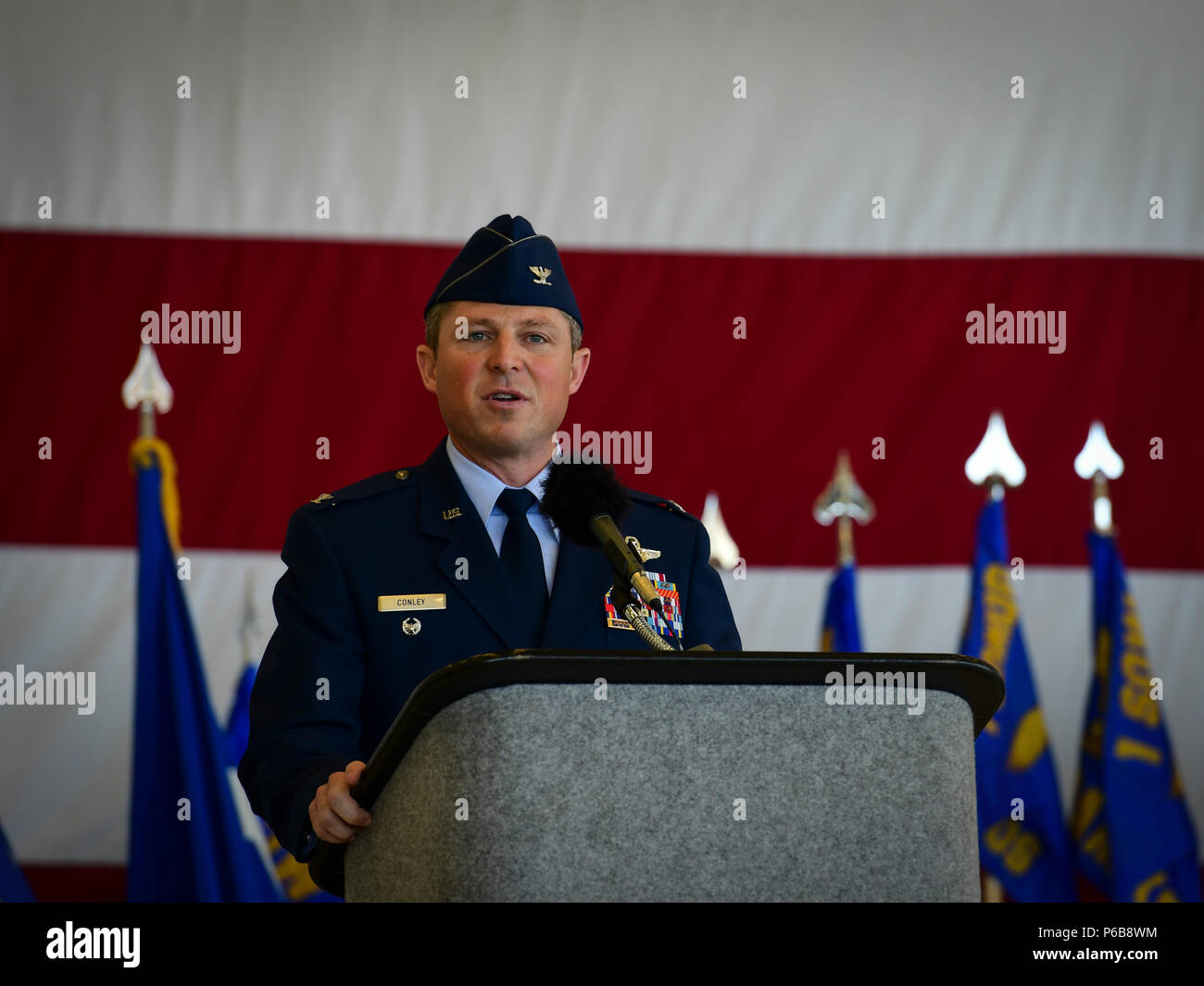 U.S. Air Force Col. Mike Conley, commander of the 1st Special ...