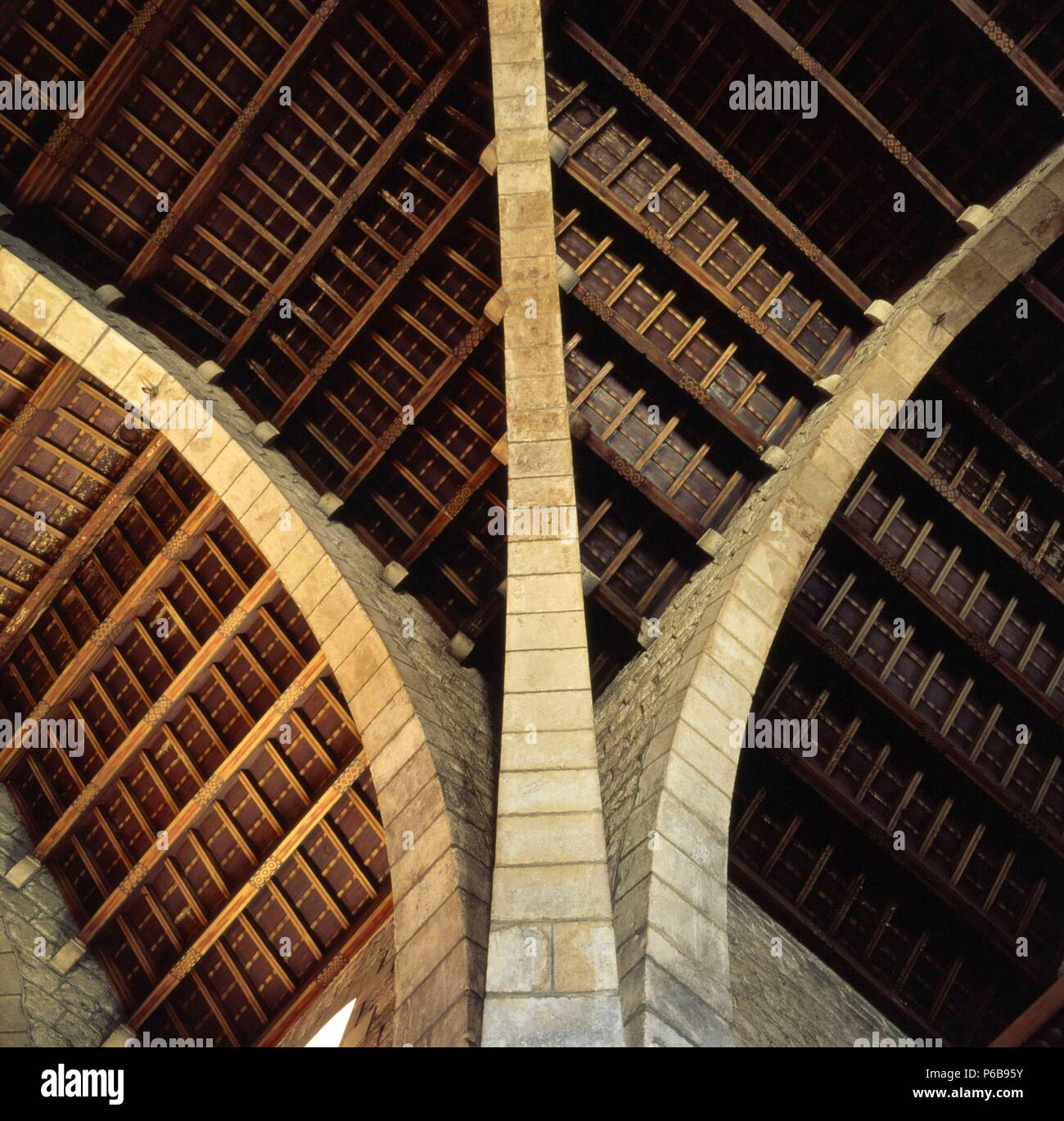 Library of Catalonia Stock Photo - Alamy