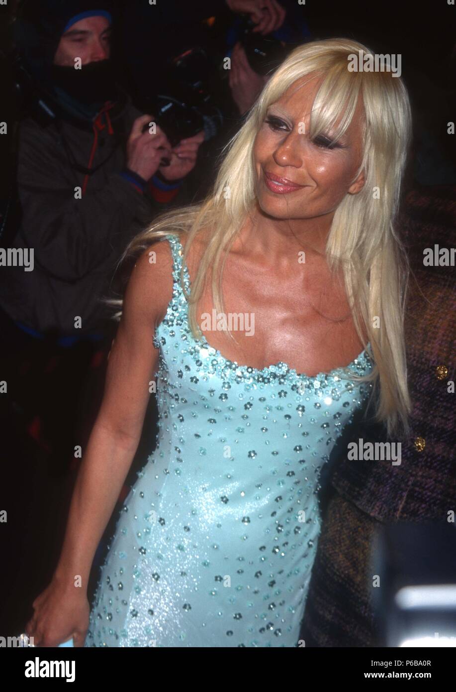 Donatella Versace 1995 Photo By John Barrett/PHOTOlink.net / MediaPunch ...