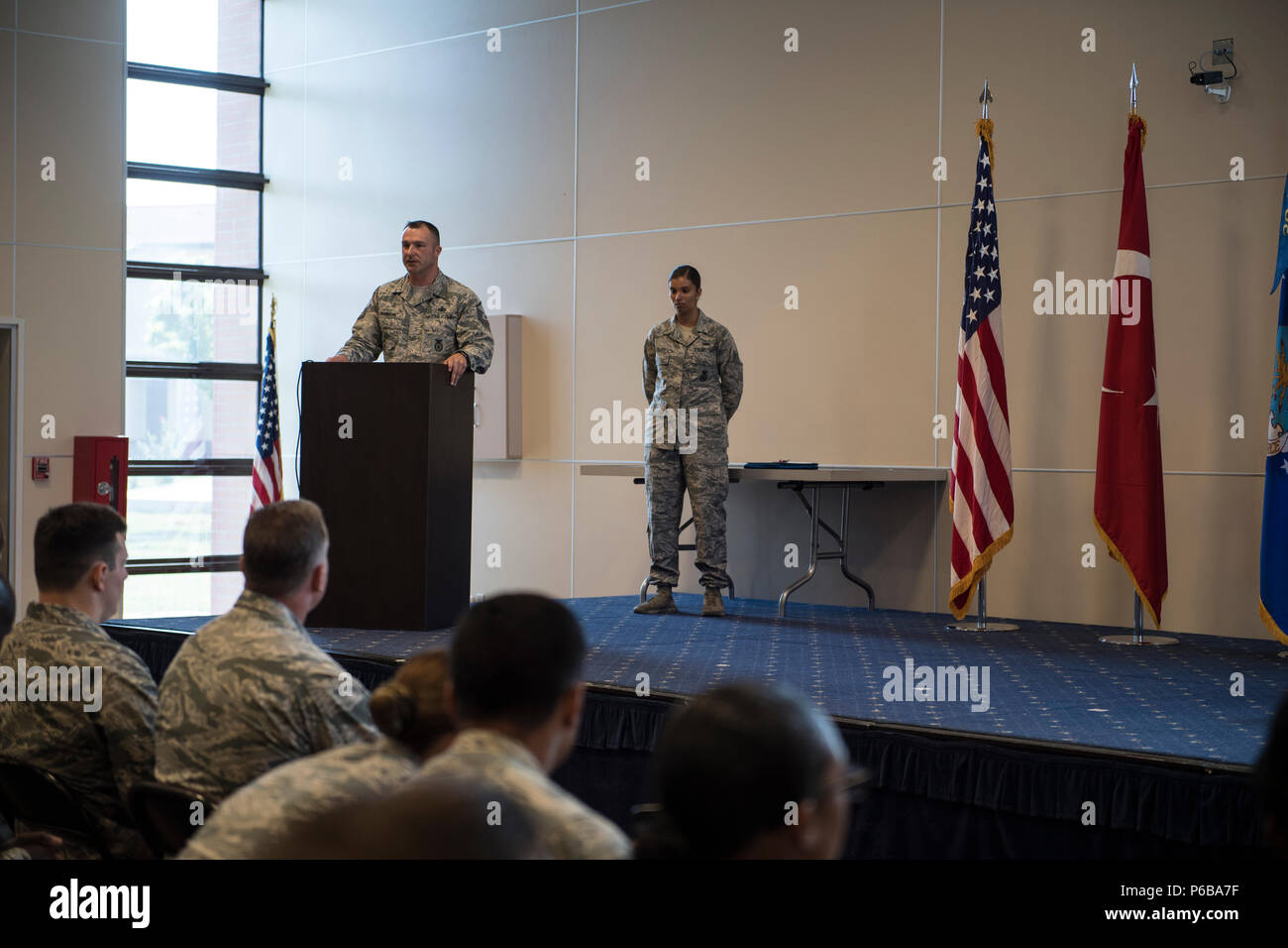 The 39th Security Forces Squadron change of command takes place at ...
