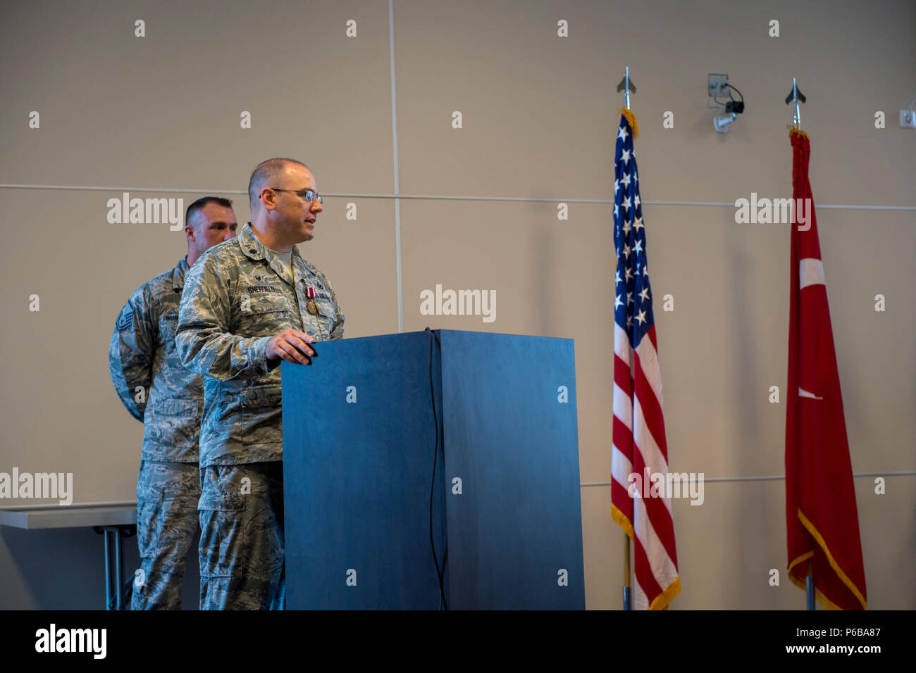 U.S. Air Force Lt. Col. Christopher Sheffield, 39th Security Forces ...