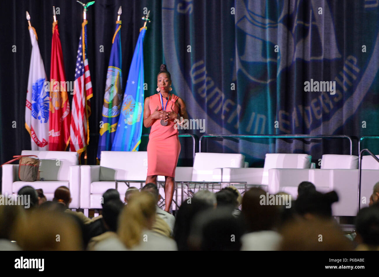 Laticia "Action" Jackson, health and fitness expert, spoke to an ...