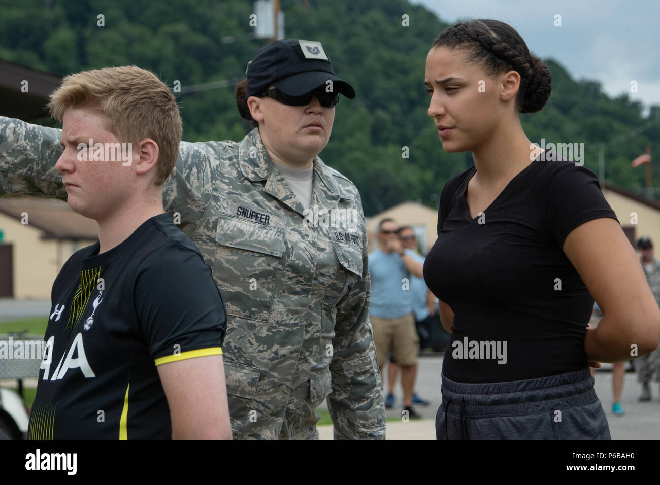 Tech. Sgt. Nikki Snuffer of Sissonsville, WV from the West Virginia Air ...
