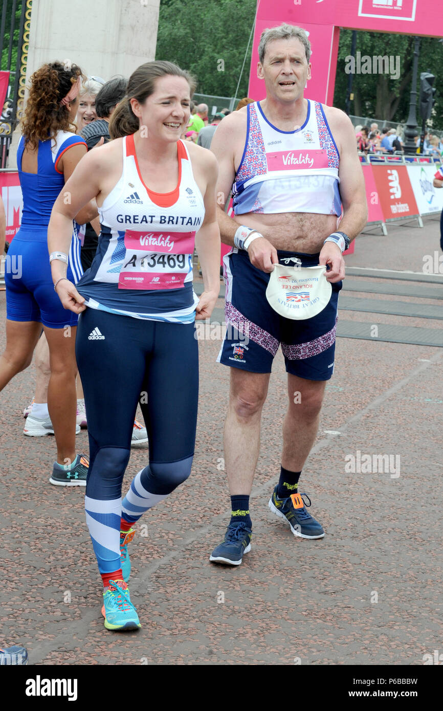 2018 Vitality Westminster Mile, which starts on The Mall and finishes ...