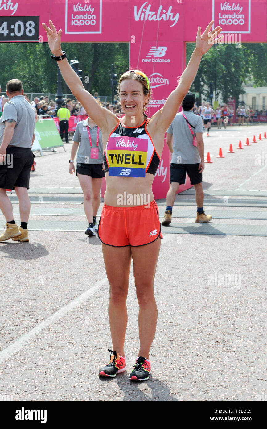 2018 Vitality London 10,000 annual road running event over 10 ...