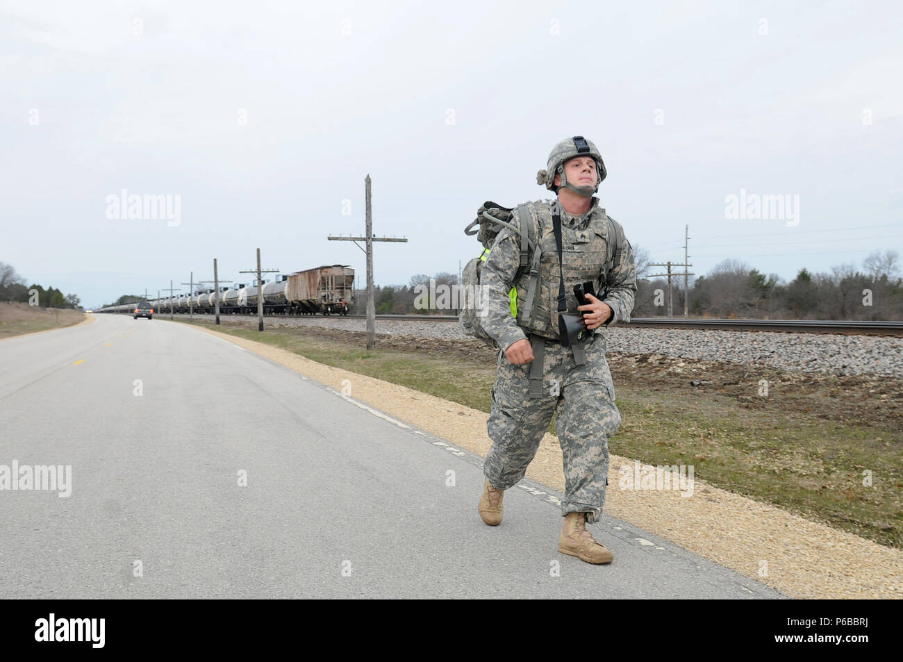 Sgt. Kyle Korb, a combat medic squad sergeant with Headquarters and ...