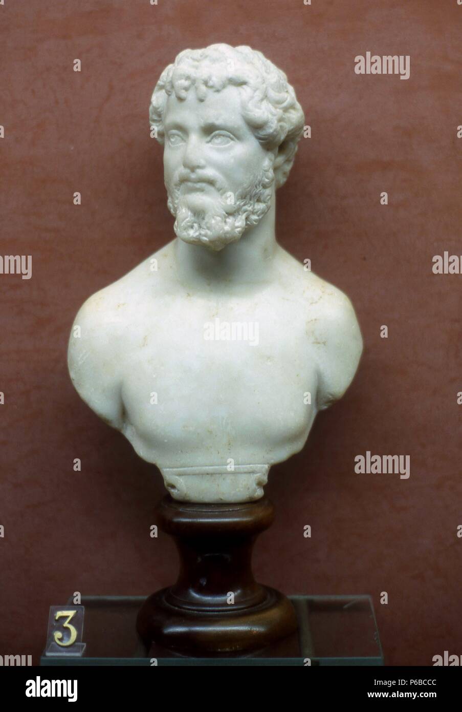 RETRATO DE SEPTIMIO SEVERO. siglo II d.C. Museo Nacional de Arte Romano ...