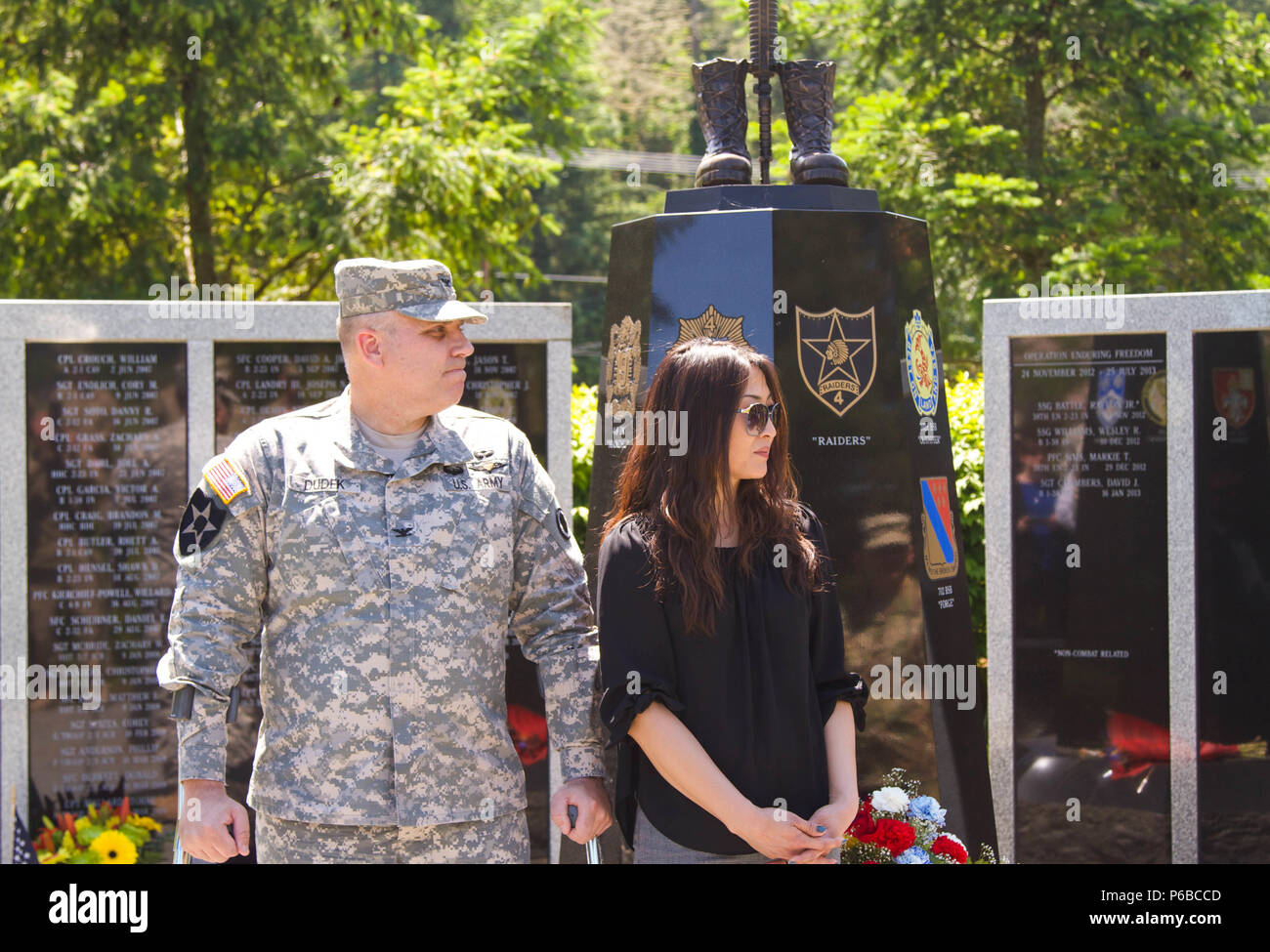 Col. Daniel Dudek, collective training chief at I Corps on JBLM, and ...
