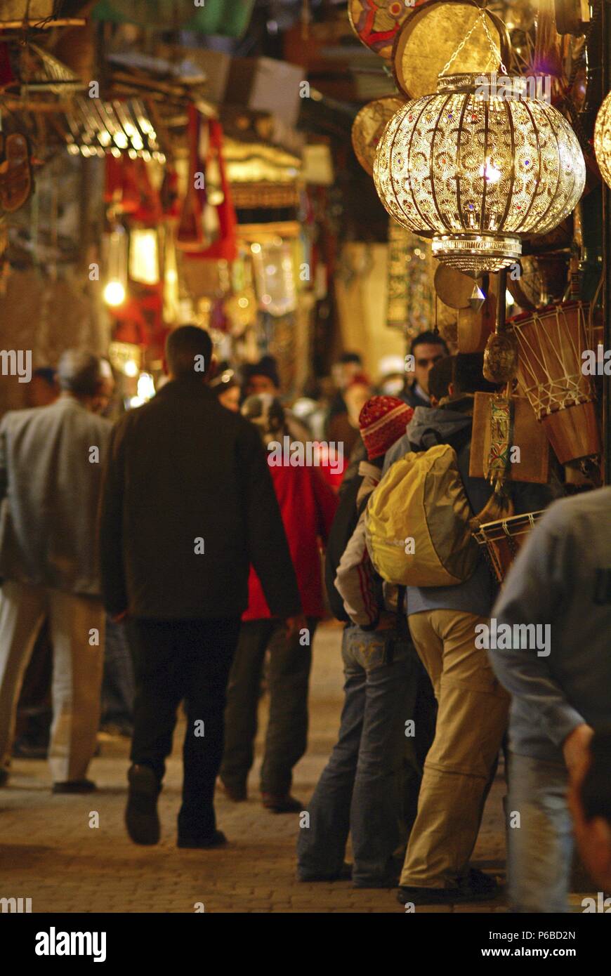 Zoco. Marrakech. Marruecos. Magreb. Africa Stock Photo - Alamy