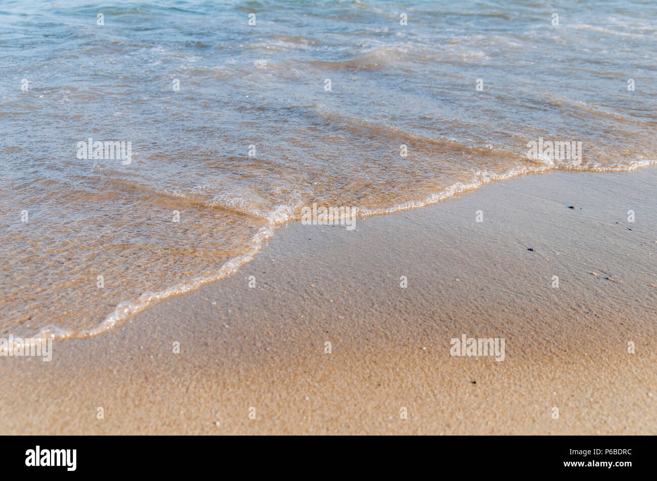 Sea shore beach background Stock Photo - Alamy
