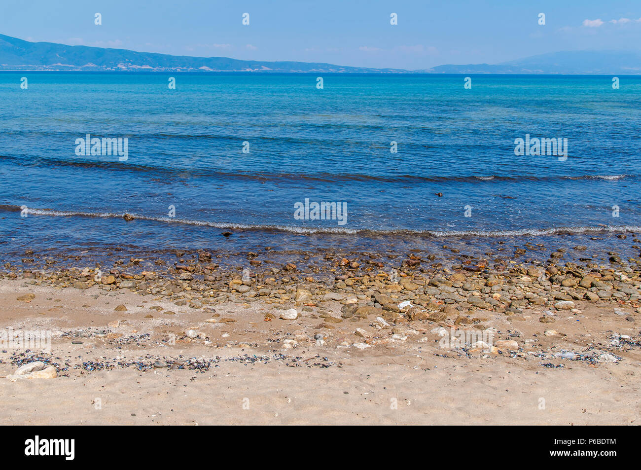 Sea shore stone wave background Stock Photo - Alamy